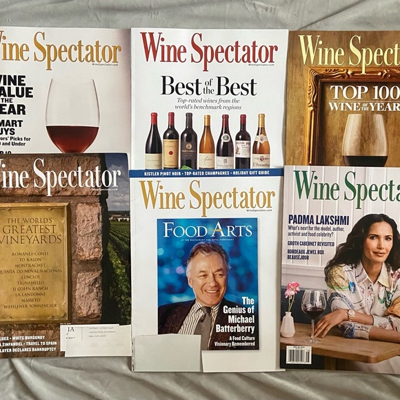 Other | Wine Spectator Magazine Collection 2242025 Editions 6pc Bundle ...